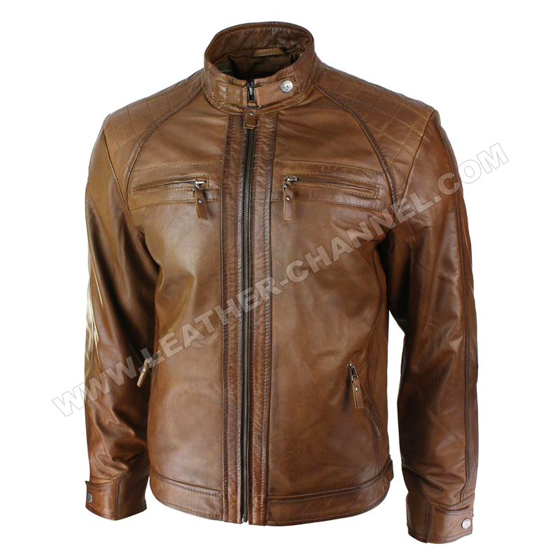 Men Leather Jackets TLC-15005